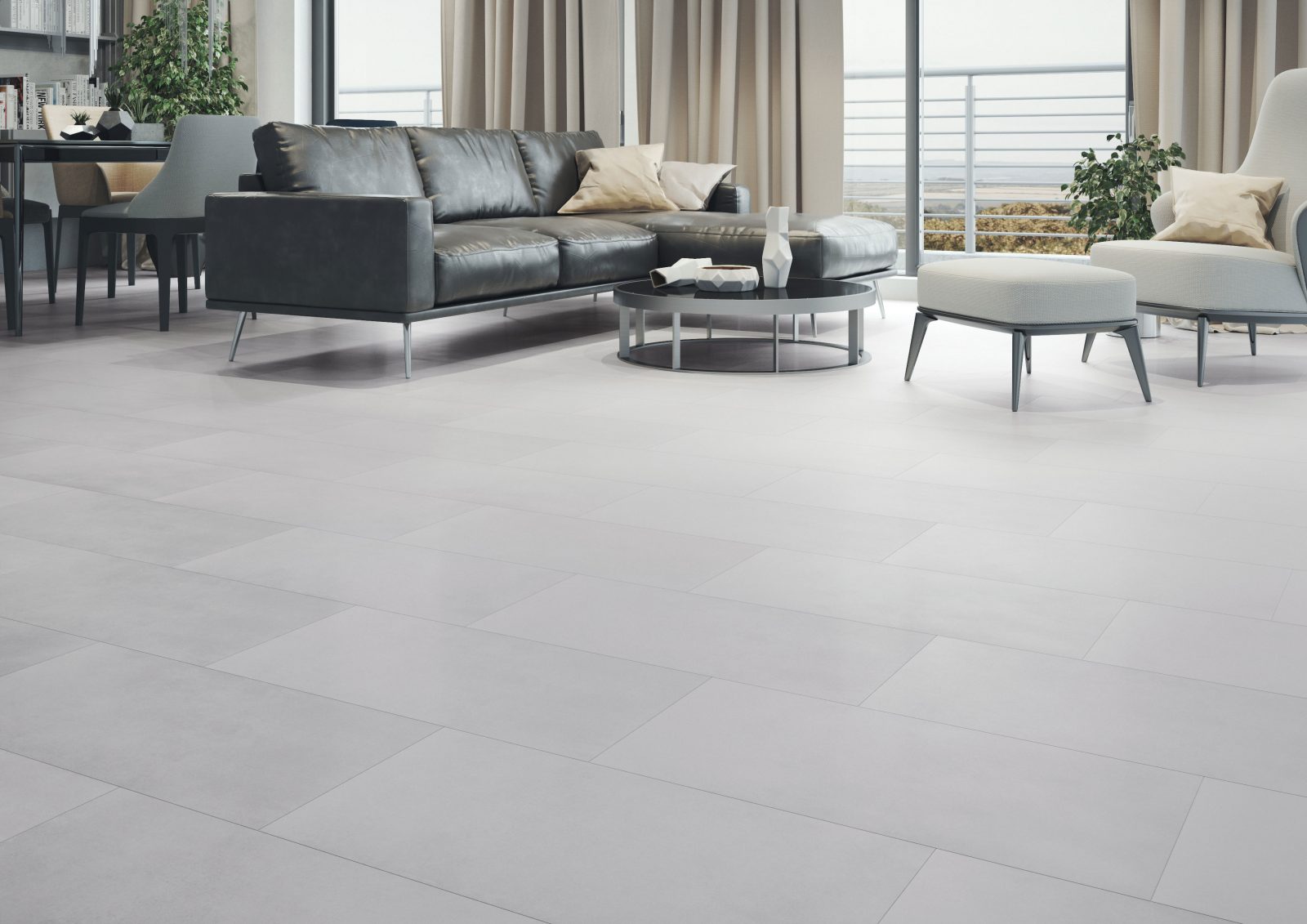 How to pick porcelain stoneware tiles for your living room See our ideas Cerrad